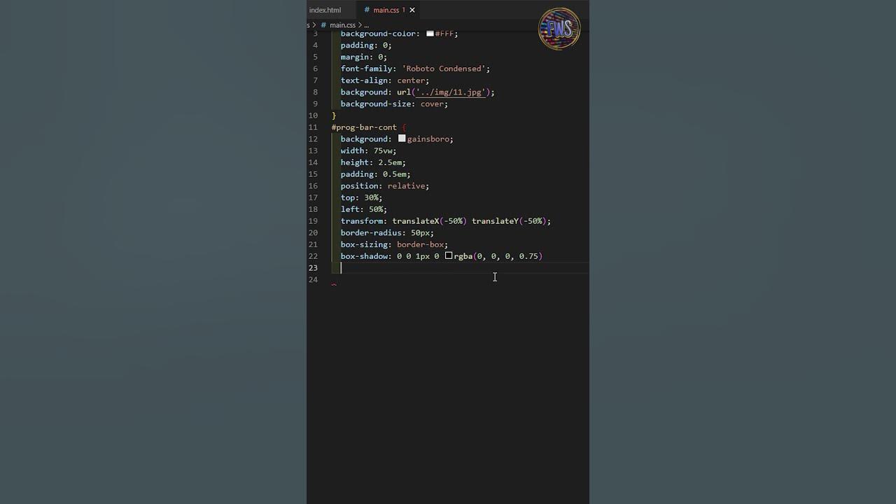 Progress Bar Css Css Css3 Html Html5 Js Javascript Youtube
