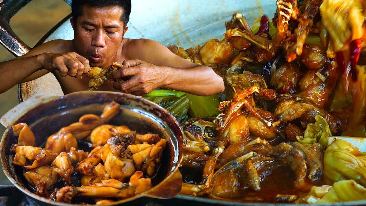 Frogs Recipe | Spicy Frogs Pickle Soup - YouTube