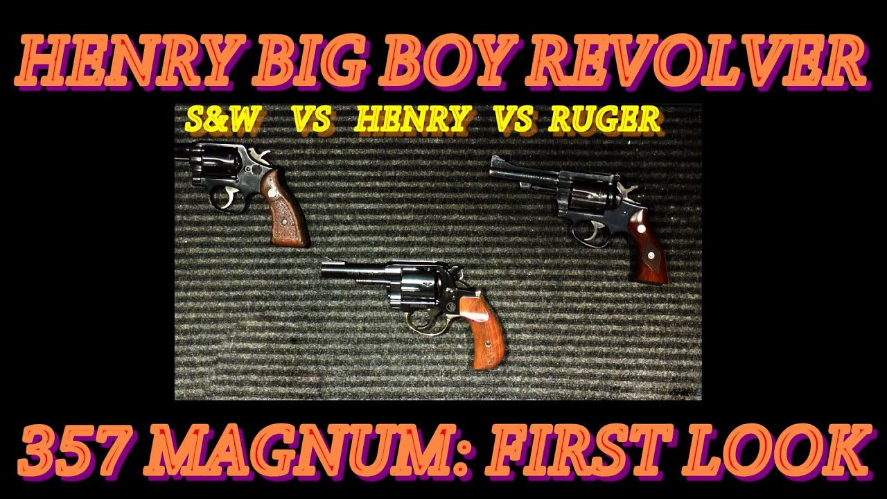 Henry Big Boy Revolver: First Look and Comparison - YouTube