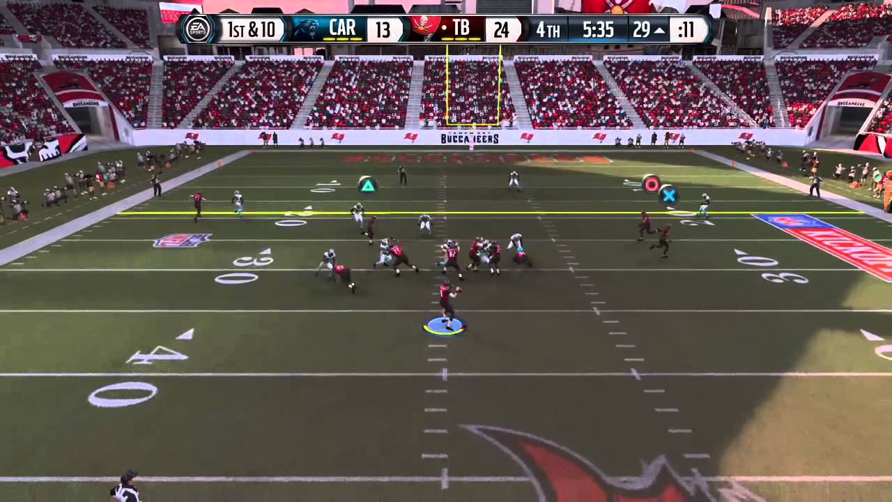 Madden NFL 15 Mike Evans insane one handed catch. - YouTube