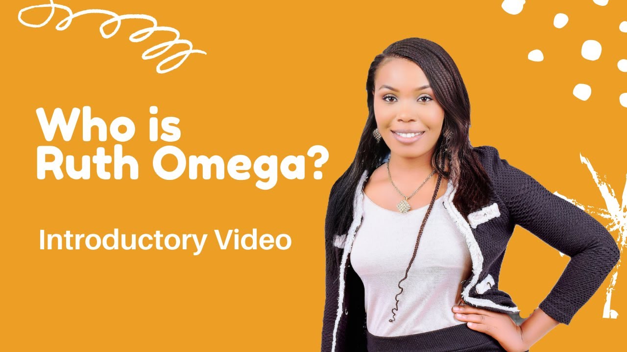 Who is Ruth Omega | My First Video Post Ever | The Rumega Finishing ...