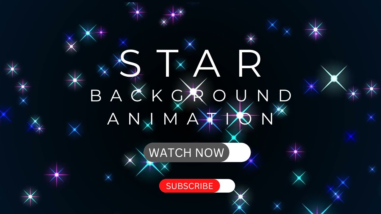 Star Abstract Animation - The Evolution of Backgrounds - YouTube