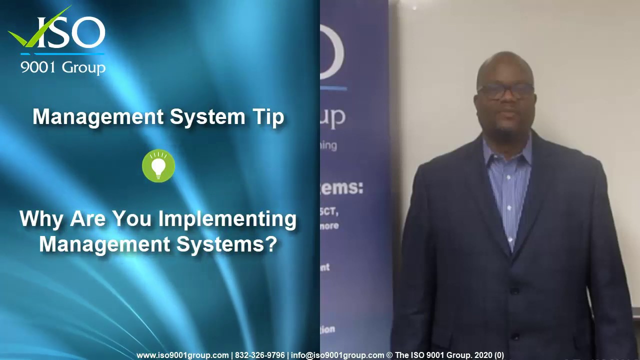 Management System Tip - Why Are You Implementing Management Systems ...