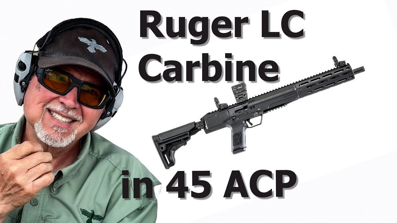Ruger LC Carbine in .45 ACP: First Look & Range Test with Yamil Sued ...