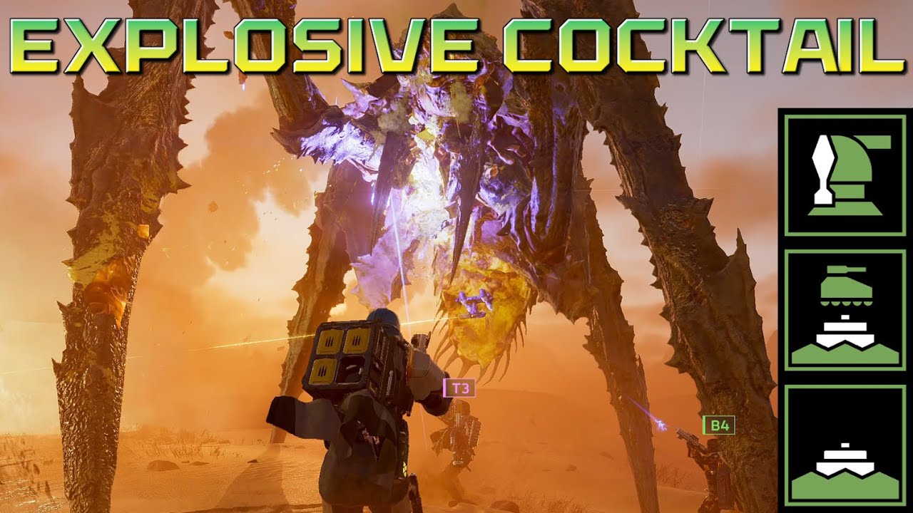 EXPLOSIVE COCKTAIL | Helldivers 2 - YouTube
