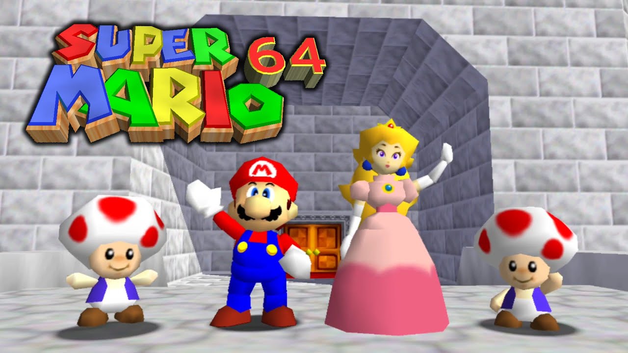 Super Mario 64 Polymoveset Mod Full Screen 16:9 (Gameplay Android ...