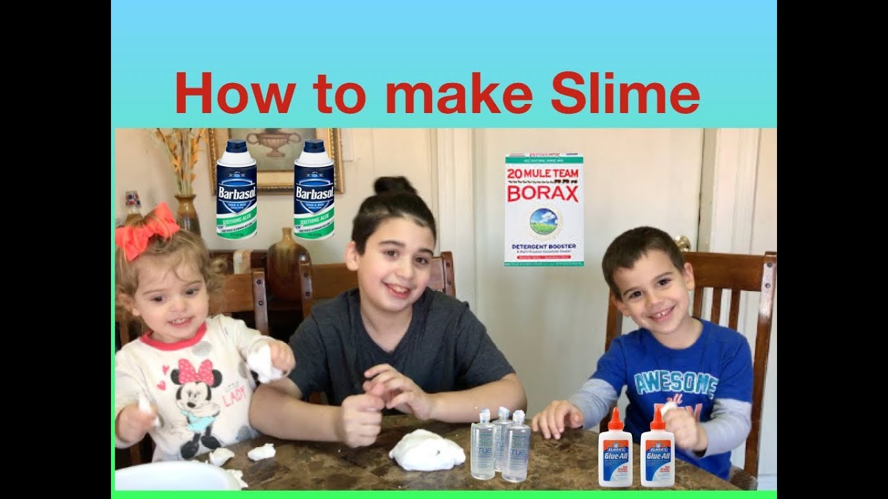 How to make Slime - YouTube