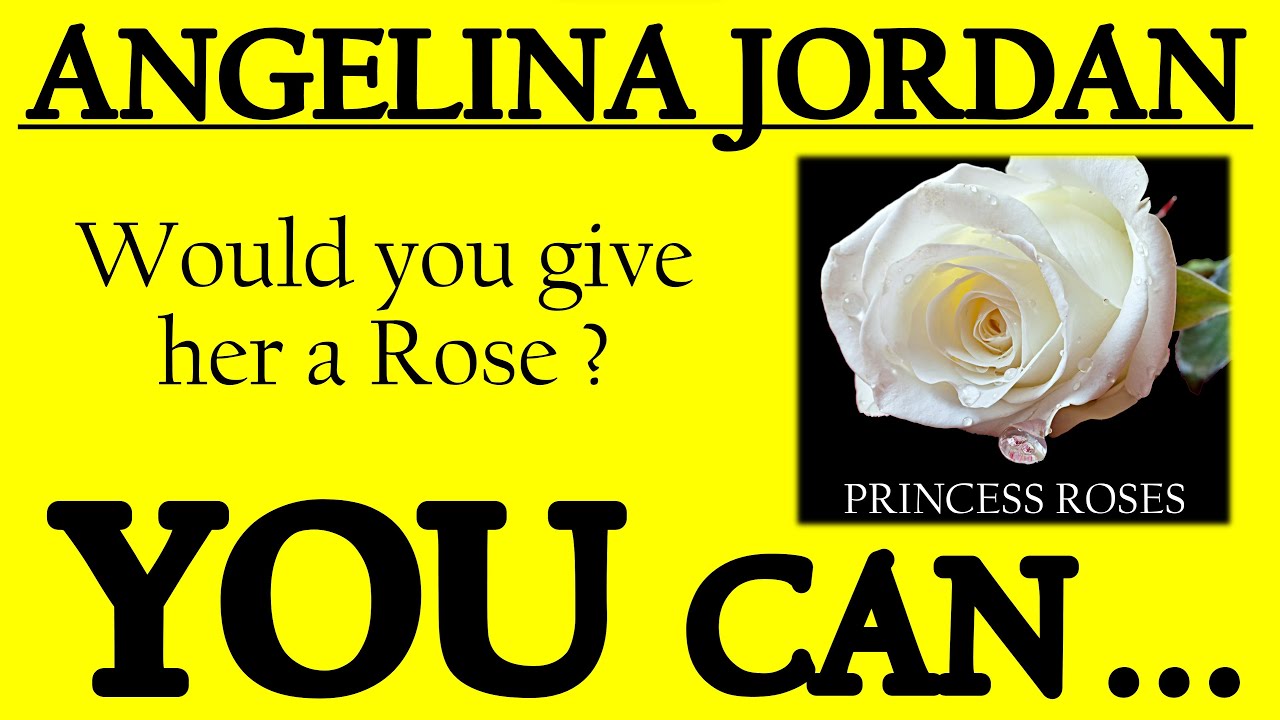 Angelina Jordan PRINCESS ROSES Flower Drive for Sept 22nd Portsmouth ...