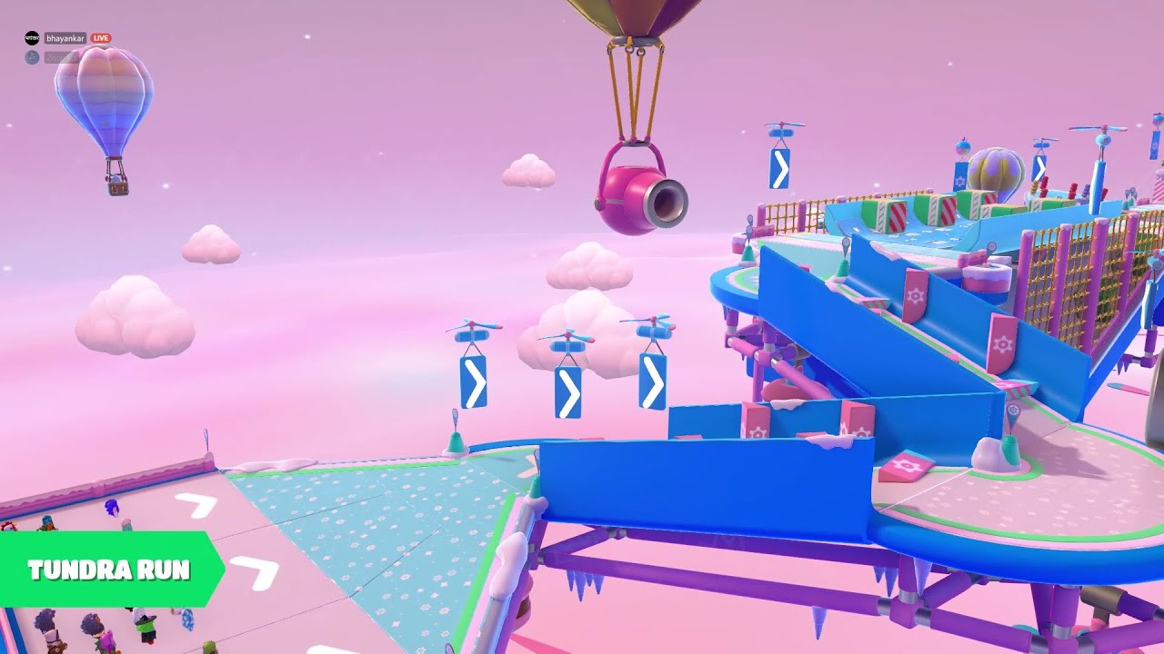 TUNDRA RUN - NEW LEVEL SEASON 3 | FALL GUYS GAMEPLAY - YouTube