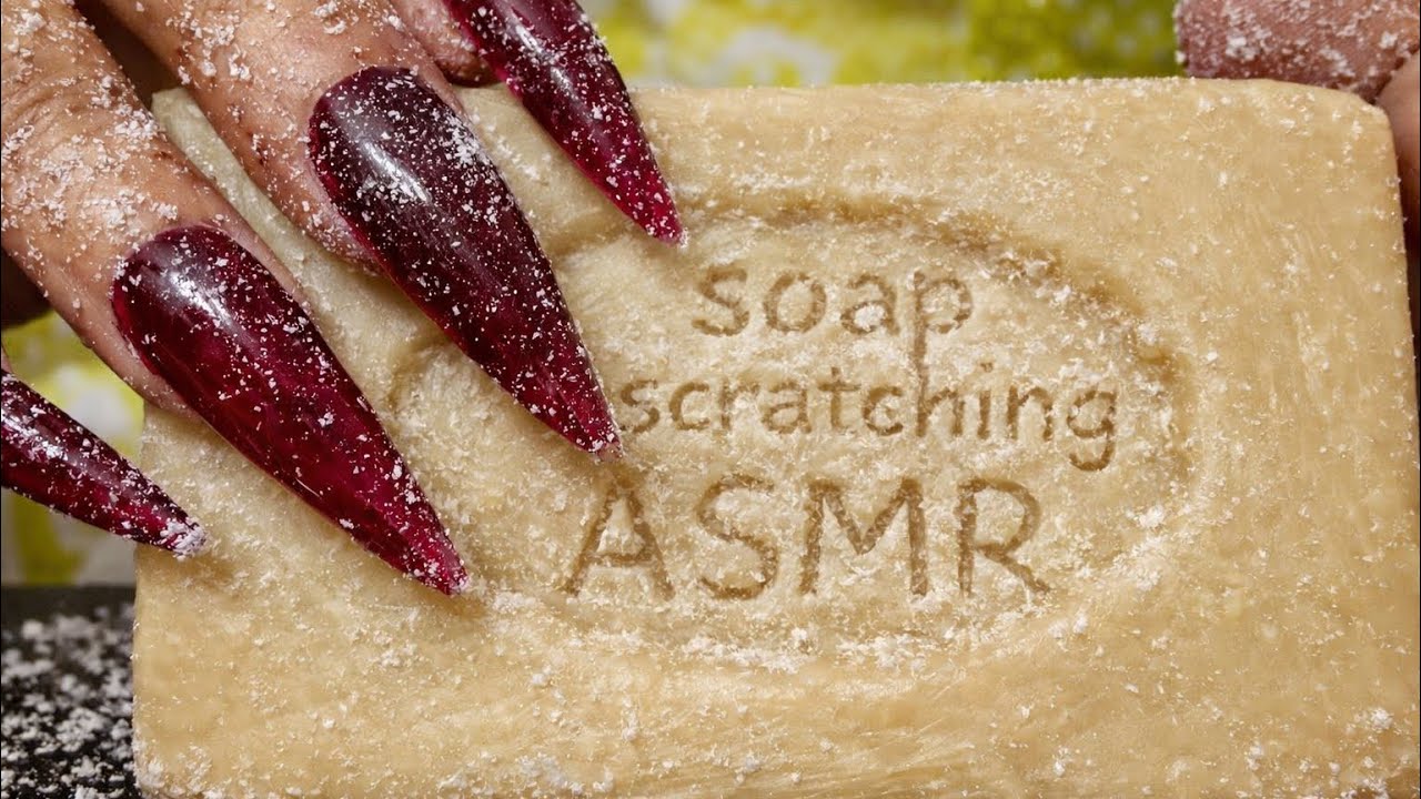 ASMR- Fast & Aggressive Soap Scratching/ tapping - YouTube