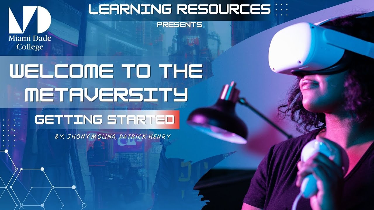 Welcome To The Metaversity: Getting Started - YouTube