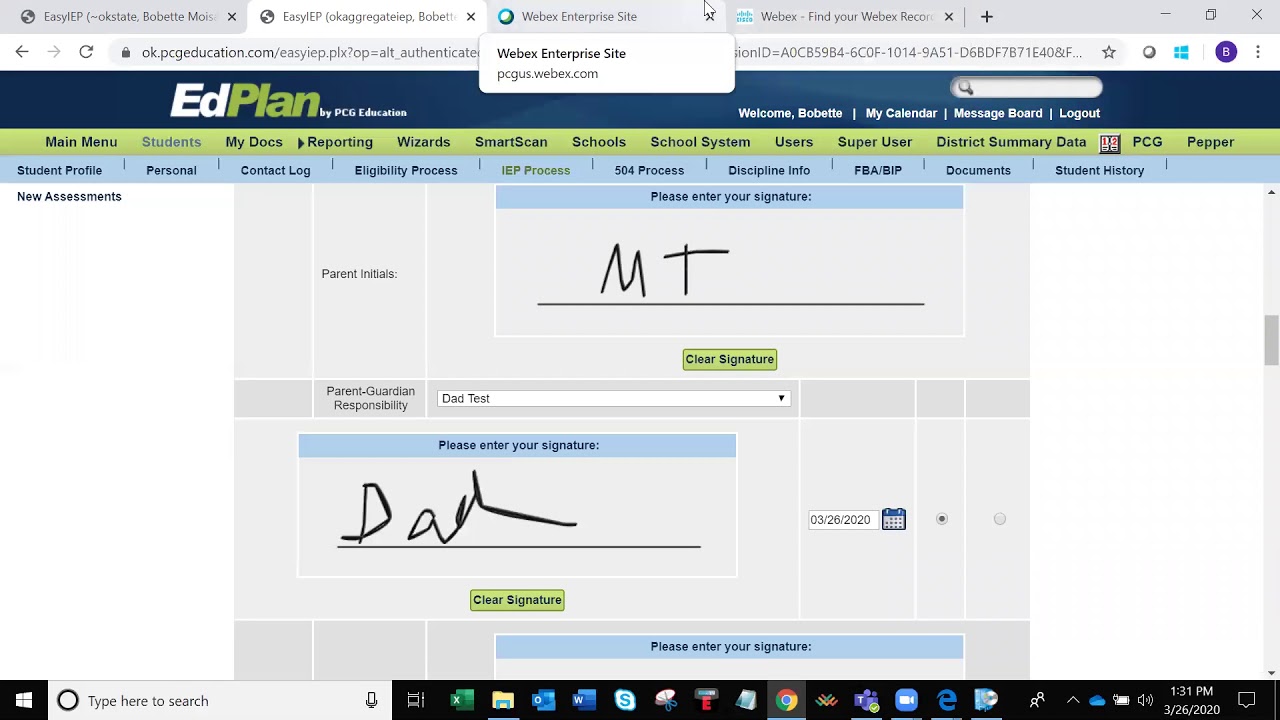 Digital Signatures in IEP Meetings - YouTube