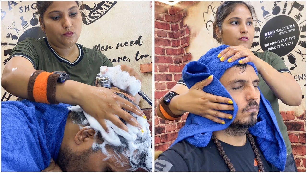 ASMR | Do You Know Asmr Massage ? Efficient Therapy In Barber Shop by ...