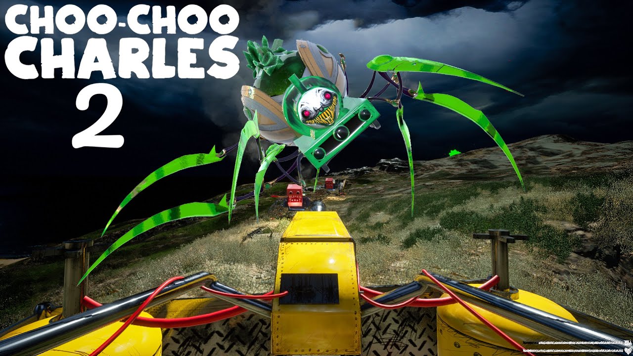 Charles Spider Green New in Choo Choo Charles 2 - YouTube