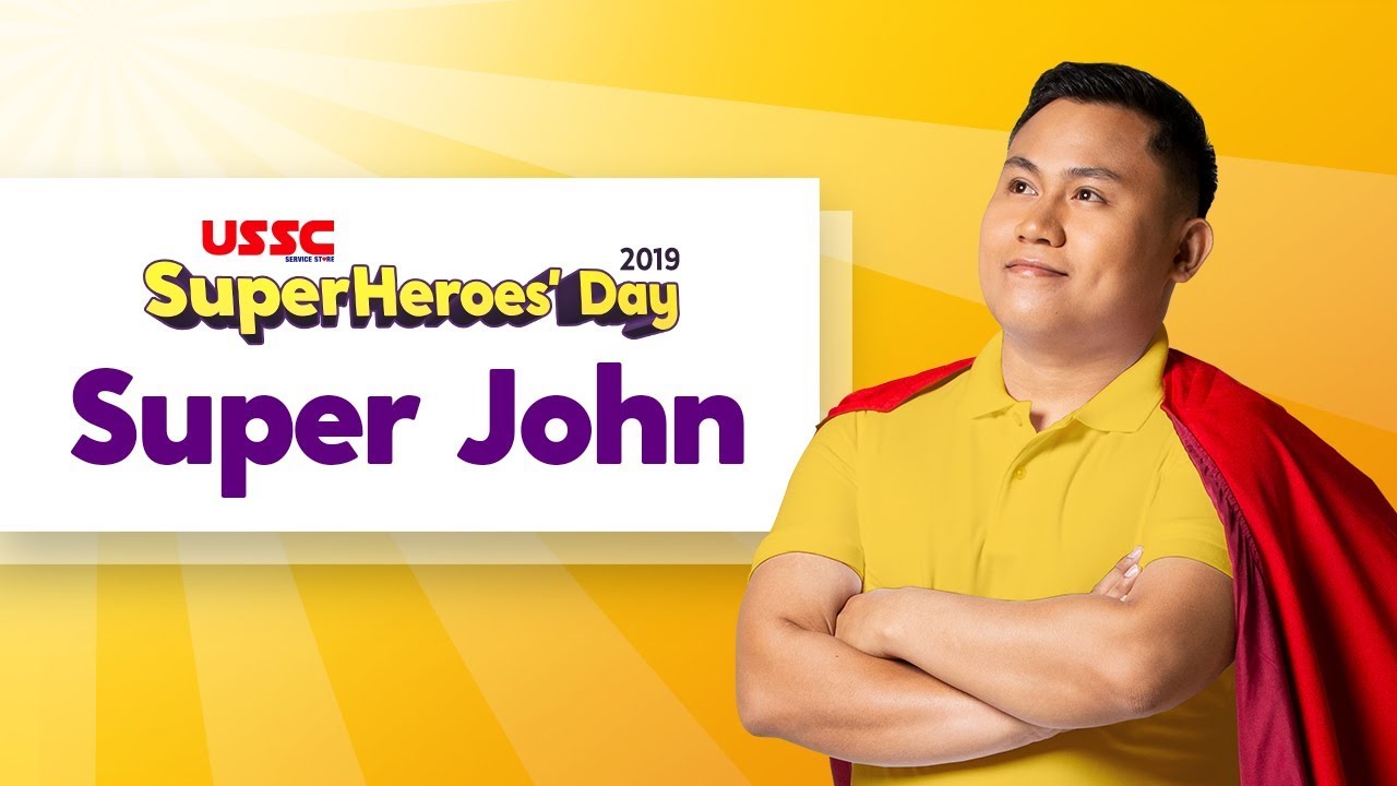 USSC SuperHeroes' Day 2019: Super John - YouTube