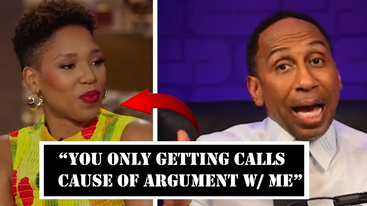 Stephen A Smith ERUPTS on Monica McNutt & Jon Stewart "Caitlin Clark ...
