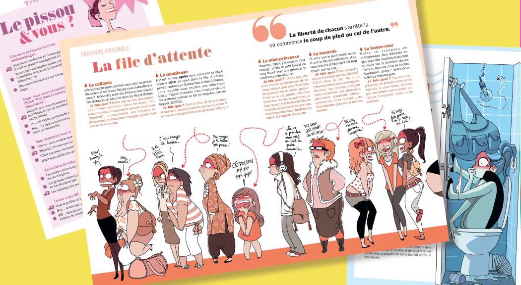 Femme toujours envie de faire pipi - Carriwitchet