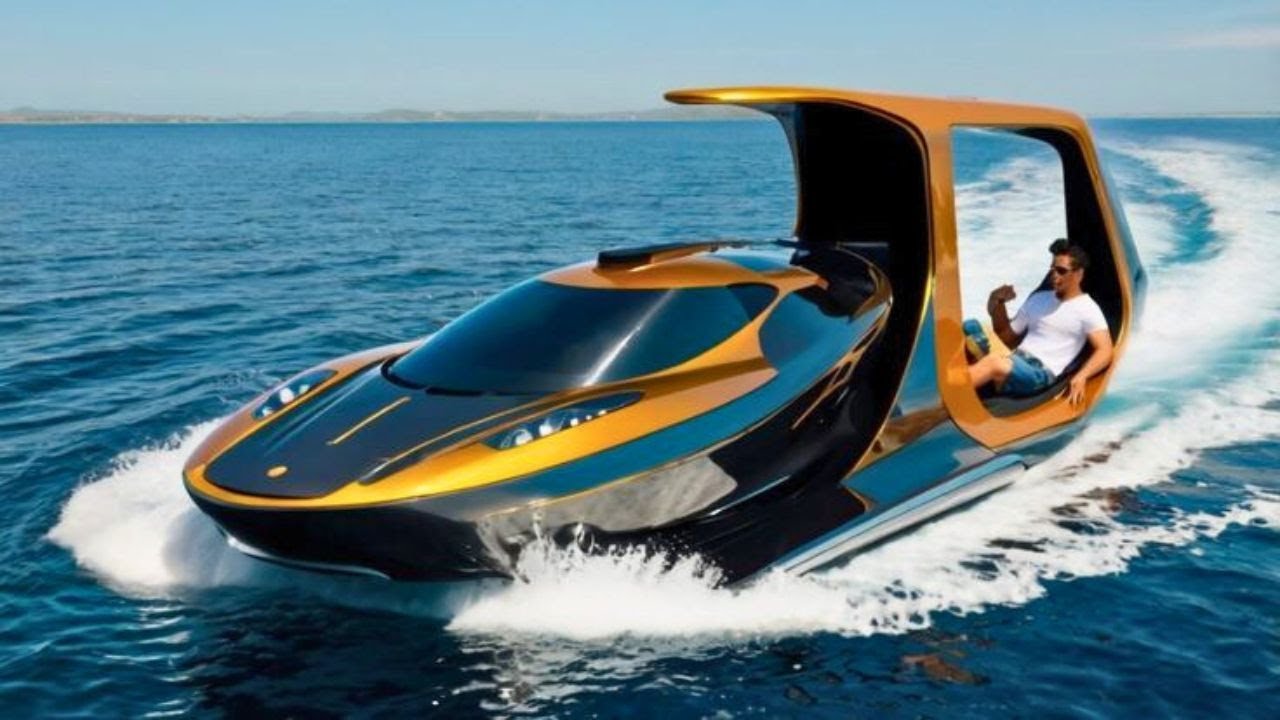 AMAZING WATER VEHICLES THAT WILL BLOW YOUR MIND | 95 Techzone - YouTube