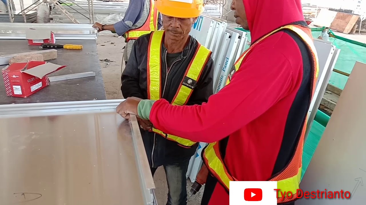 Cara cutting list ACP dan bending ACP - YouTube