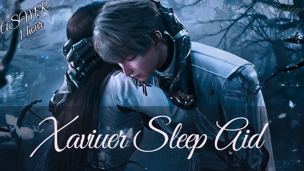 [1 HOUR] Xavier Sleep Aid ASMR | Breathing & Heartbeat Sounds | Love ...