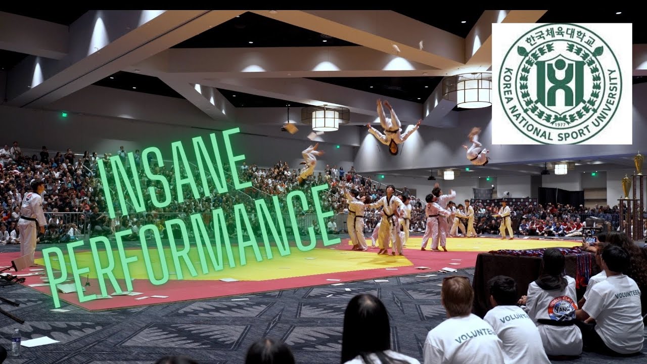 INSANE PERFORMANCE- KNSU TAEKWONDO Demo Team 2022 @KNSU - YouTube