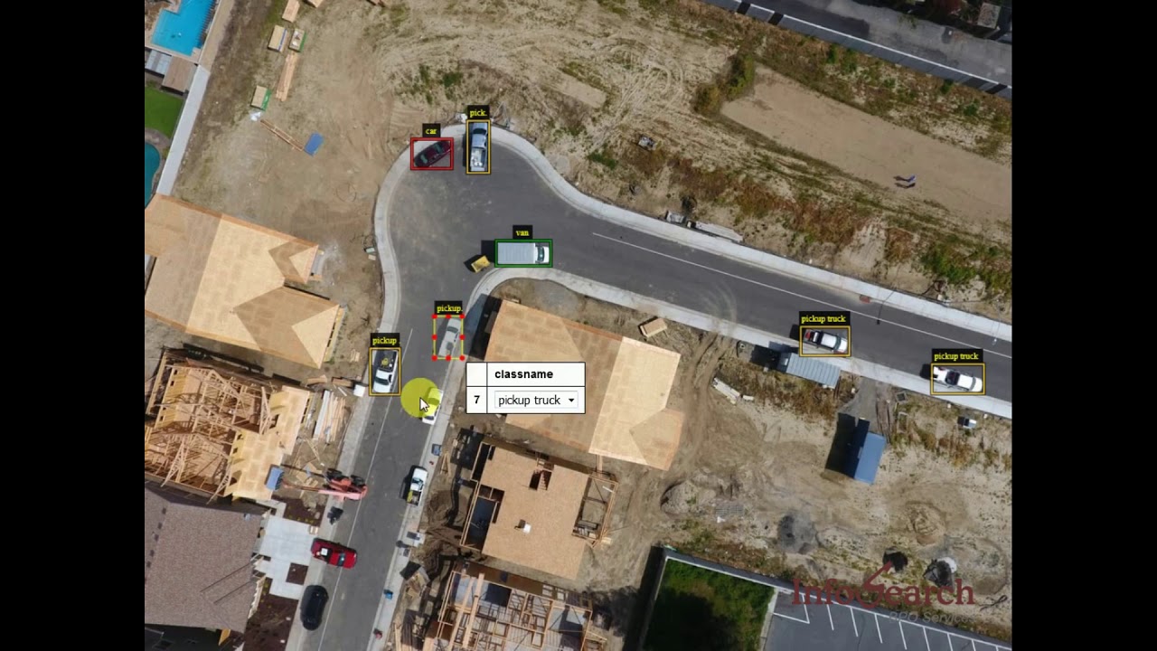 Geospatial Annotation - Drone Technology - YouTube