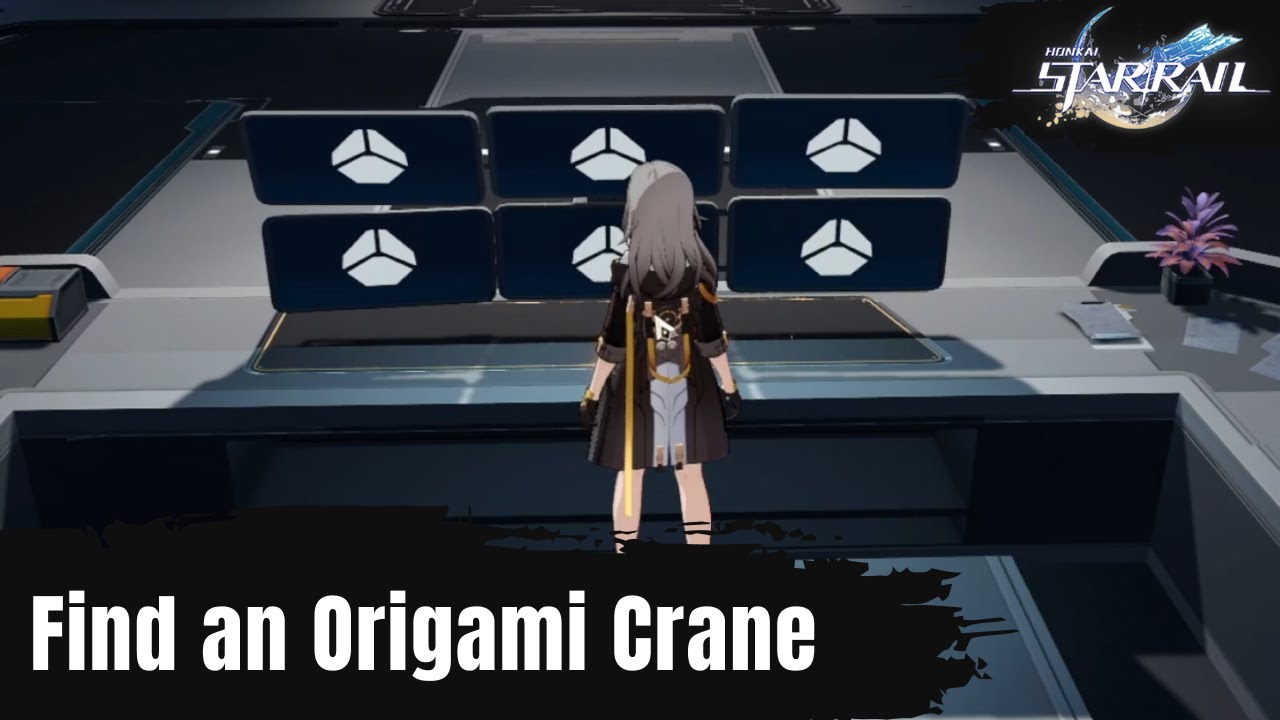 Find an Origami Crane near this terminal Supply Zone Honkai Star Rail ...