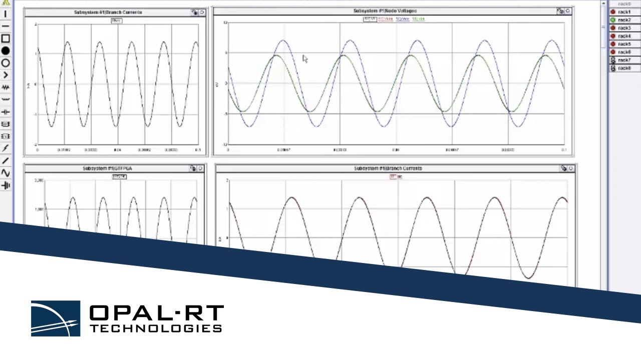 Synchronization between OPAL-RT and RTDS Technologies Part 2 - YouTube