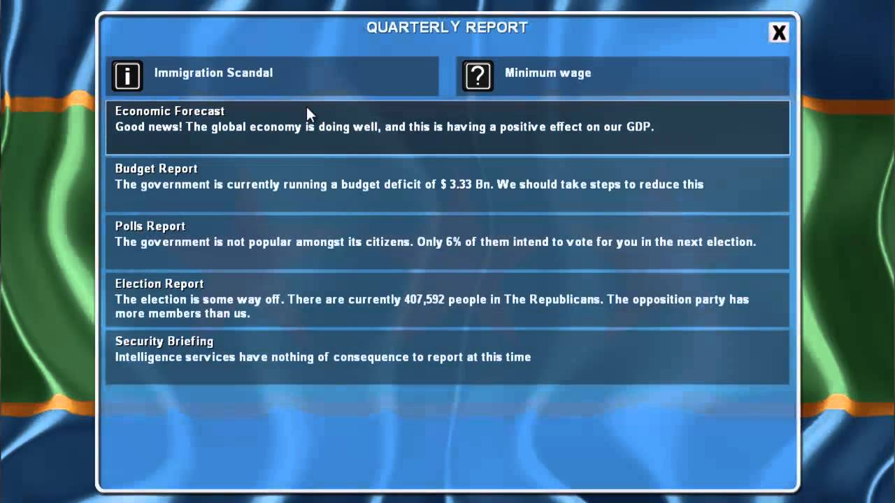 Democracy 2 Demo - YouTube