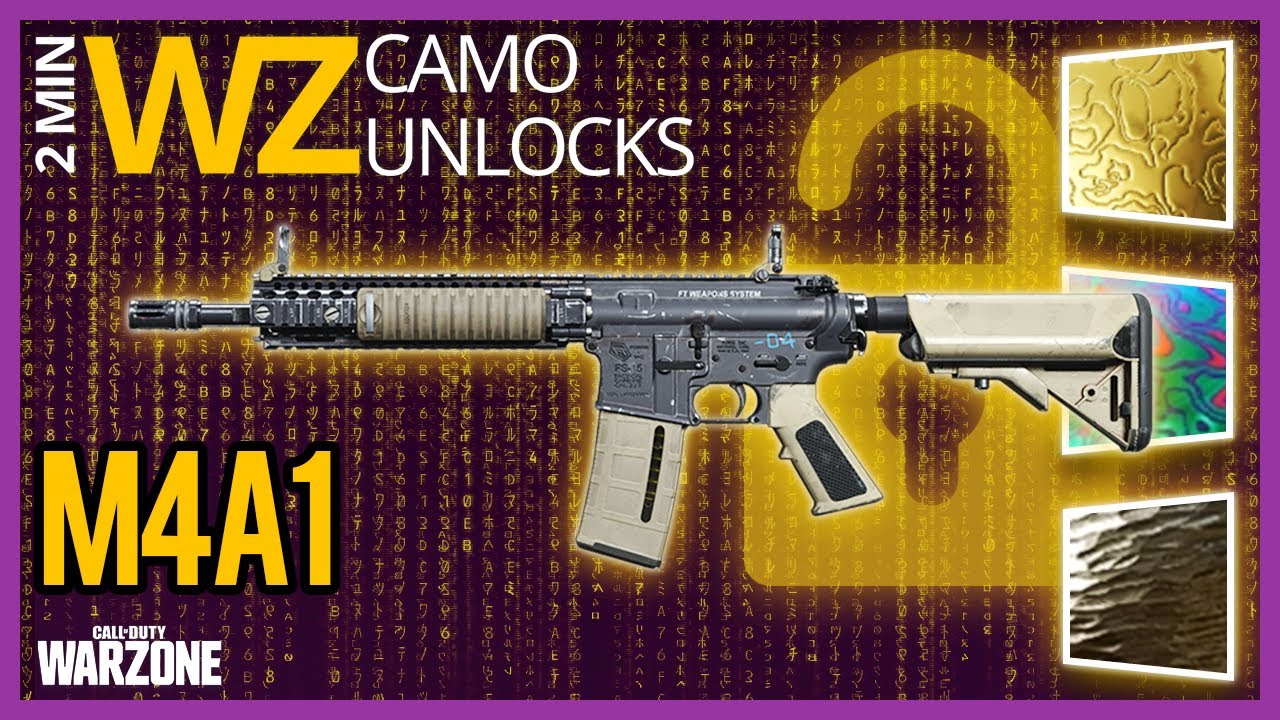 How to get the M4A1: Gold, Platinum, Damascus and Obsidian: 2 Min ...