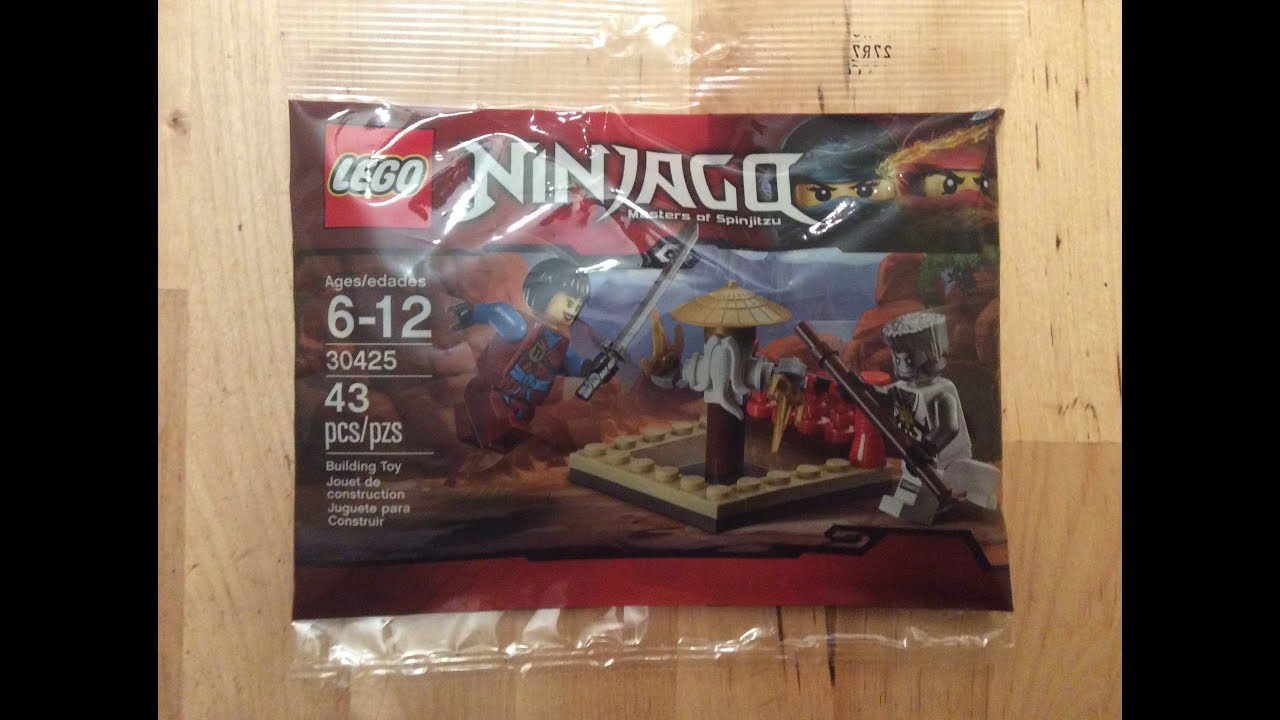 Ninjago 30425 CRU Master's Training Grounds Lego Polybag review - YouTube