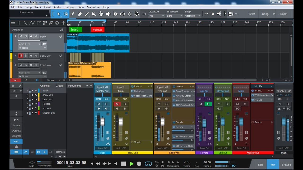 Studio one Project file download | Studi one Preset file download ...