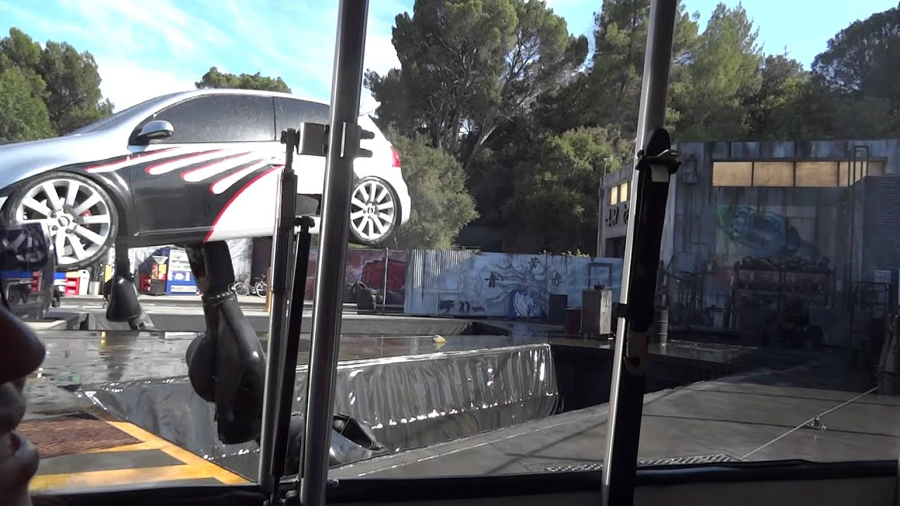 Universal studios Car effects - YouTube