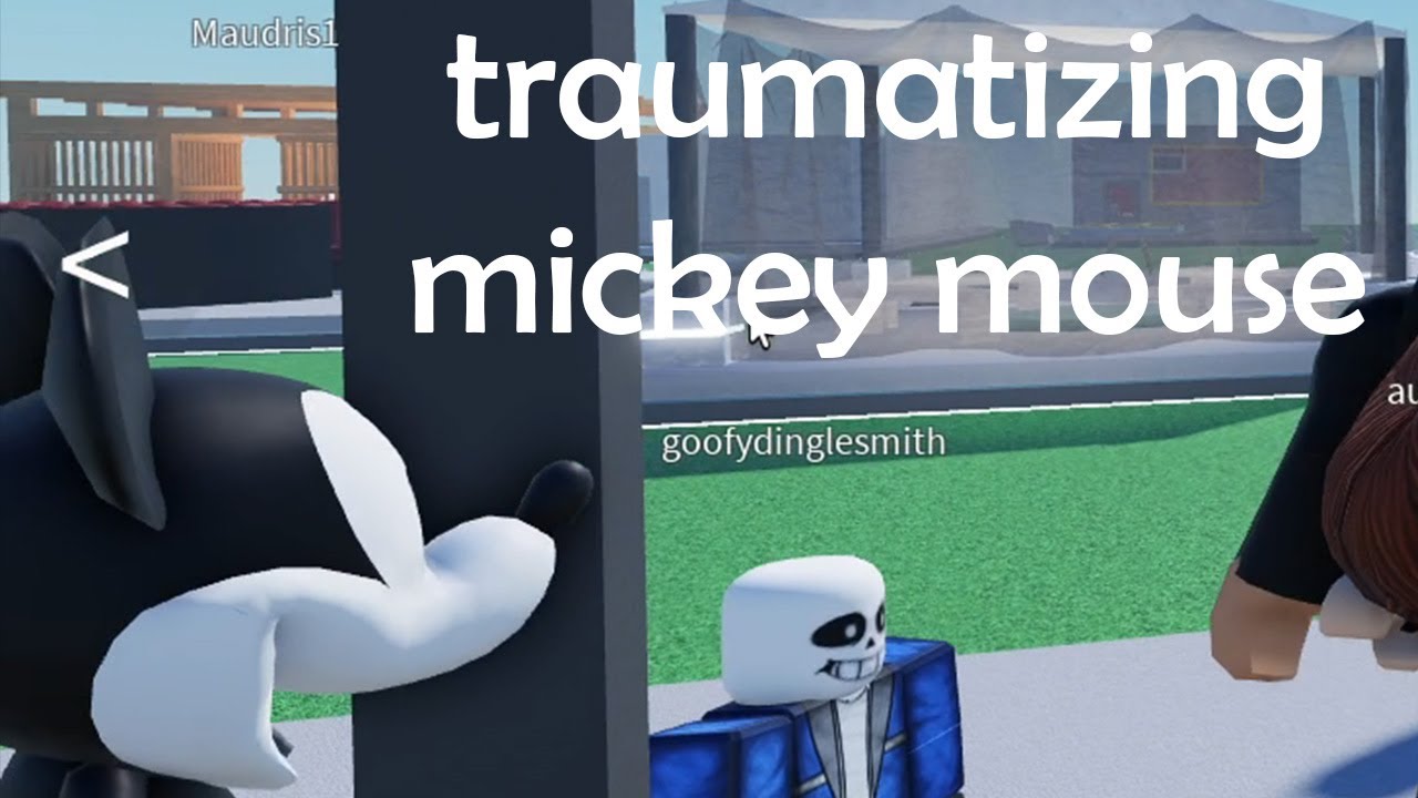 traumatizing mickey mouse as patrick on roblox - YouTube