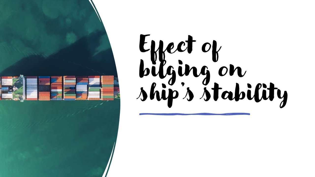 What is the effect of bilging on ship's stability? A numerical example ...
