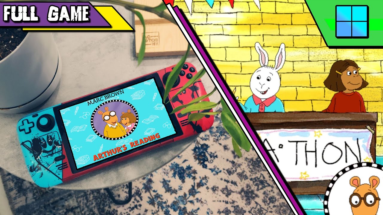 [PC] Arthur’s Reading Games | Full Gameplay Walkthrough | Steam Deck ...