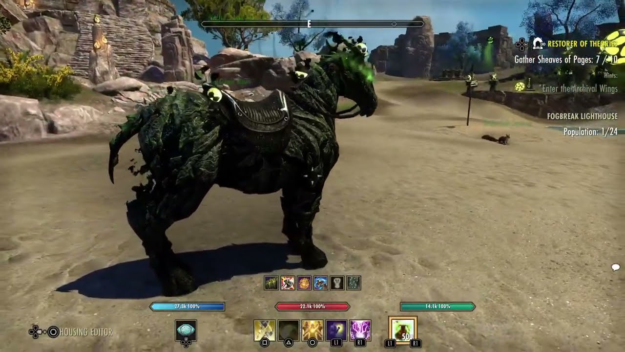 MALIGRAPHIC ICHOR ( the archive mount ) - ESO - YouTube