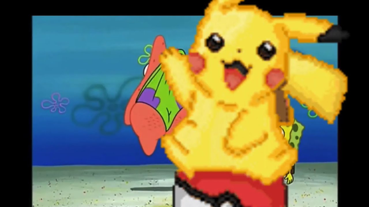 Pikachu Beats Up Patrick - YouTube