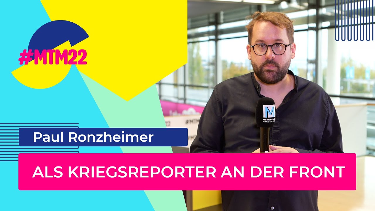 Paul Ronzheimer im Interview | #MTM22 - YouTube