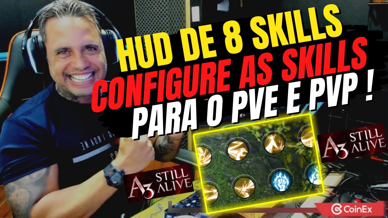 HUD 8 SKILL + CONFIGURAÇÃO TOP SKILLS PVE E PVP! - A3 STILL ALIVE FREE ...