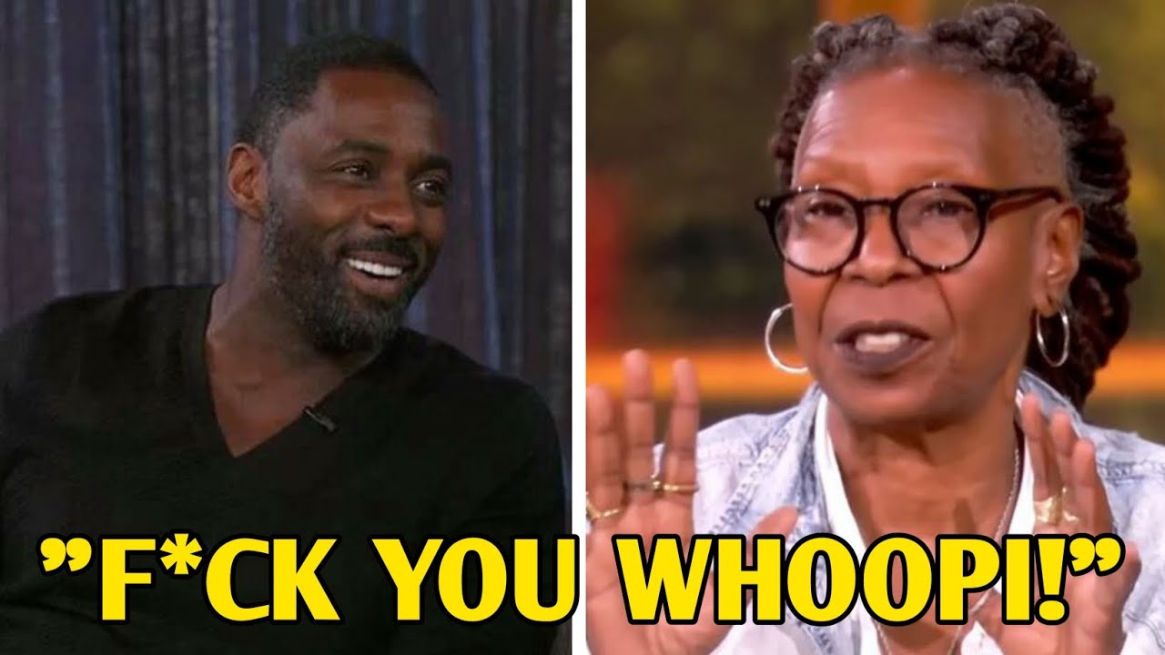 Idris Elba SNAPS at Whoopi Goldberg in Heated Moment - YouTube