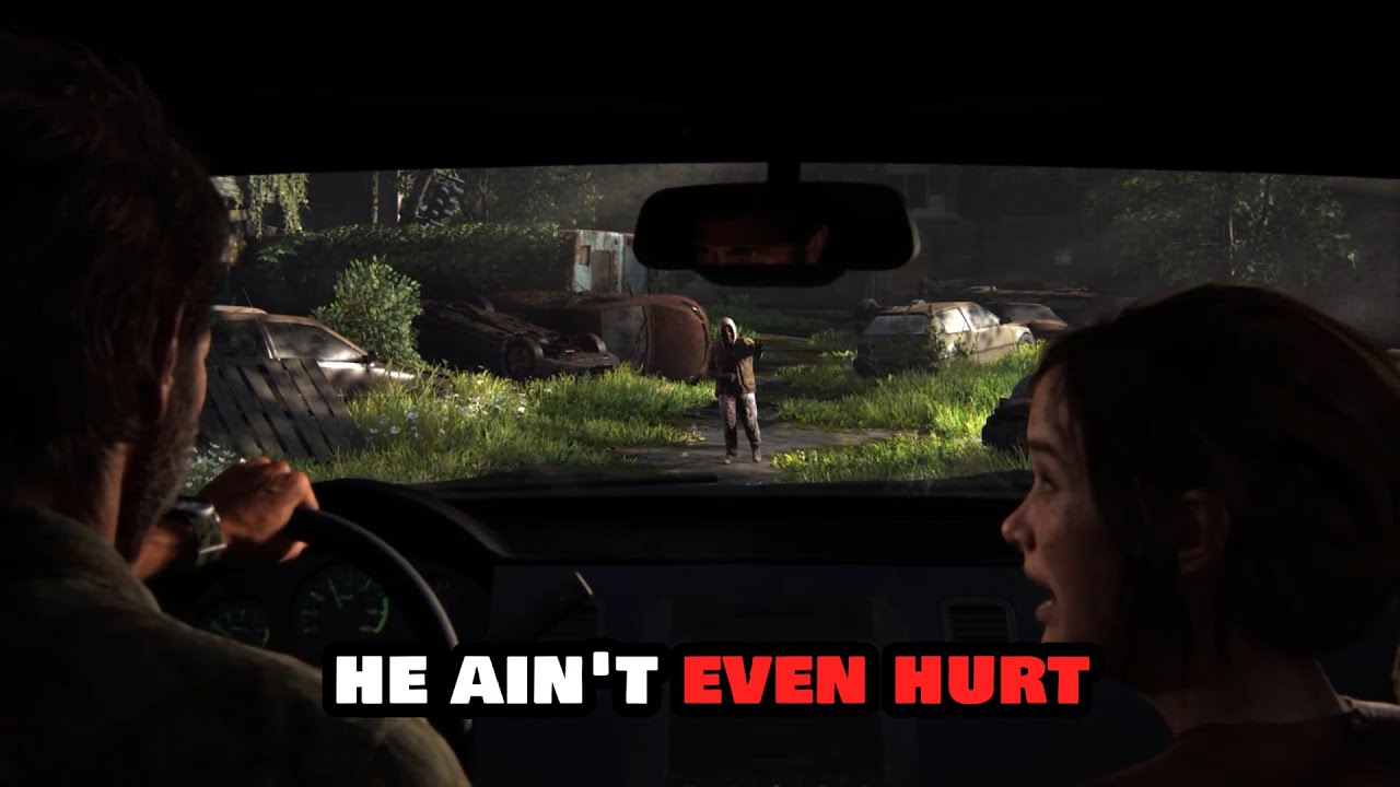 The Last of Us: "He Ain't Even Hurt" Cutscene in Stunning 4K HDR! - YouTube