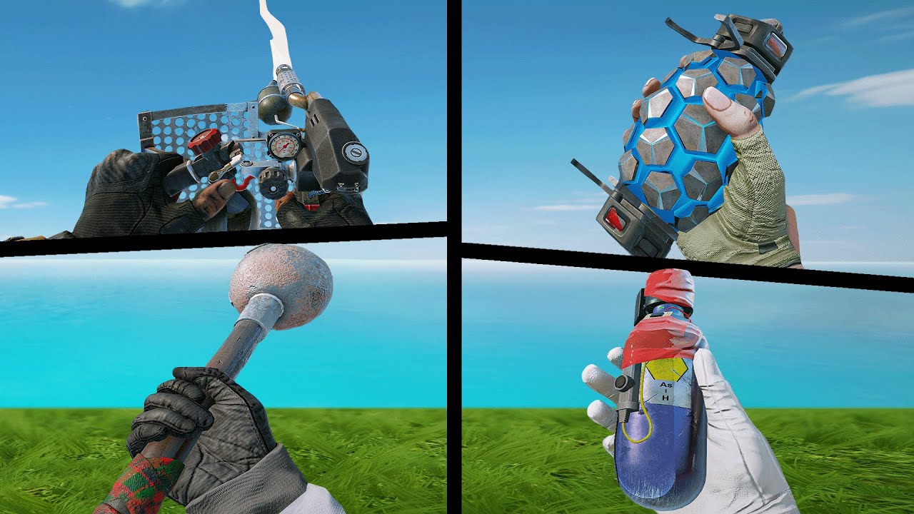 One Kill With EVERY Gadget in Rainbow Six Siege - YouTube