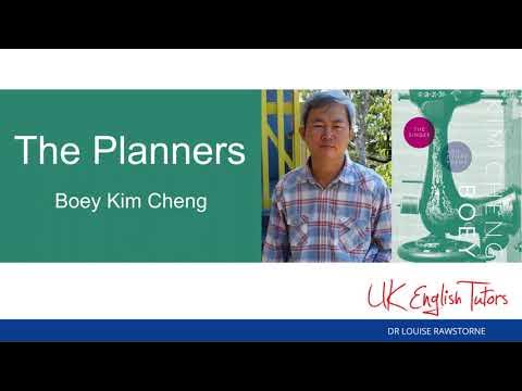 Deatialed analysis of 'The Planners' by Boey Kim Cheng, Cambridge IGCSE ...