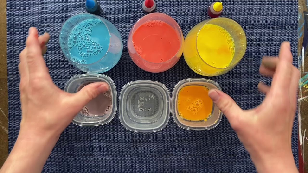 Color Mixing with Milk - YouTube