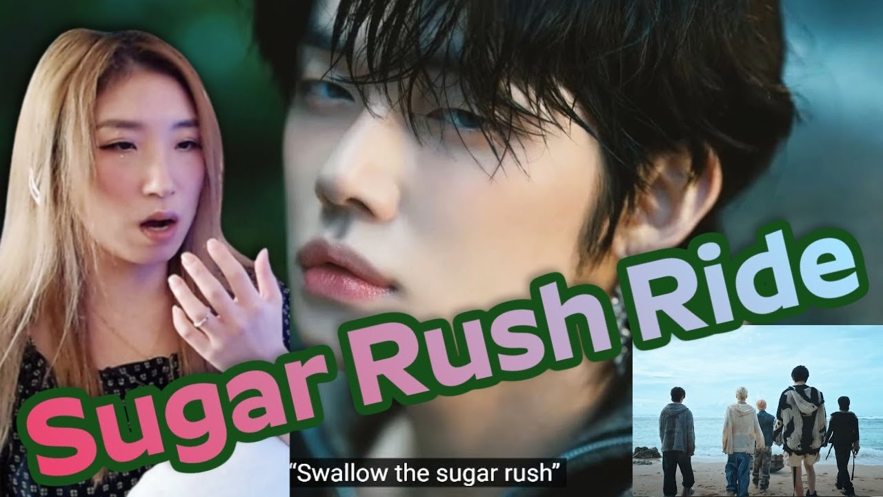 TXT - 'Sugar Rush Ride' Official MV REACTION (투모로우바이투게더) Tomorrow X ...