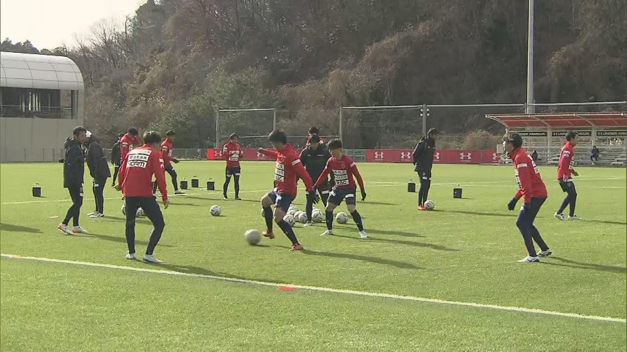 今季も「90分間倒れない、止まらない」サッカーを いわきFC、J2開幕へ本格始動 - YouTube