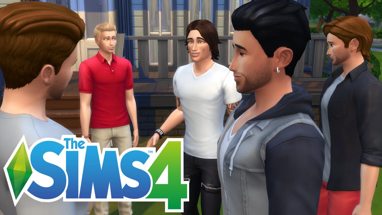 Let's Play The Sims 4! Ep.7 One Direction Invasion! - YouTube