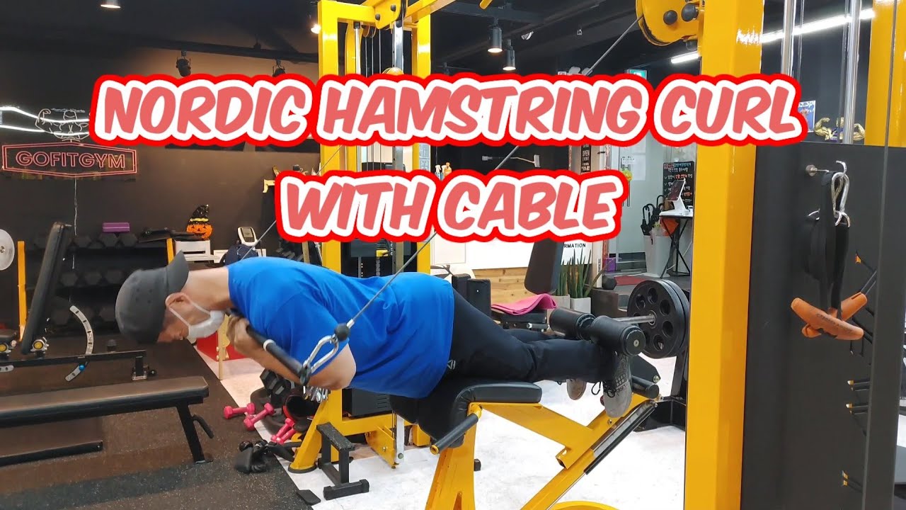 Nordic hamstring curl - YouTube
