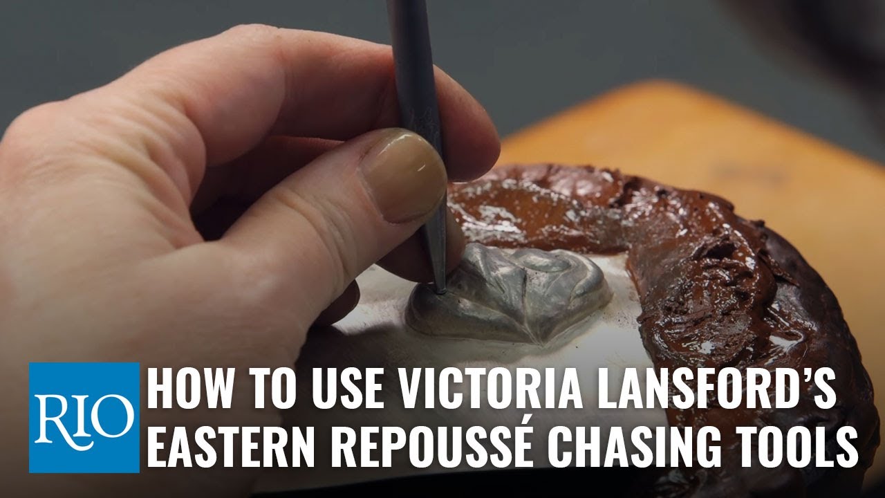 How To Use Victoria Lansford's Eastern Repoussé Chasing Tools - YouTube